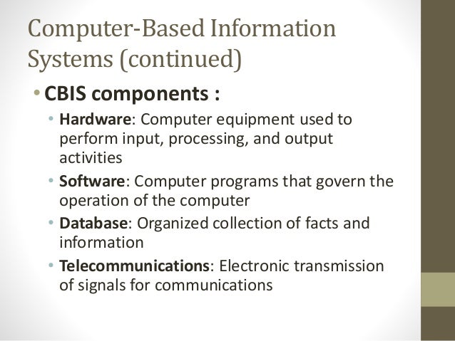 Information system