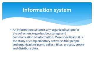 development of information system | PPT