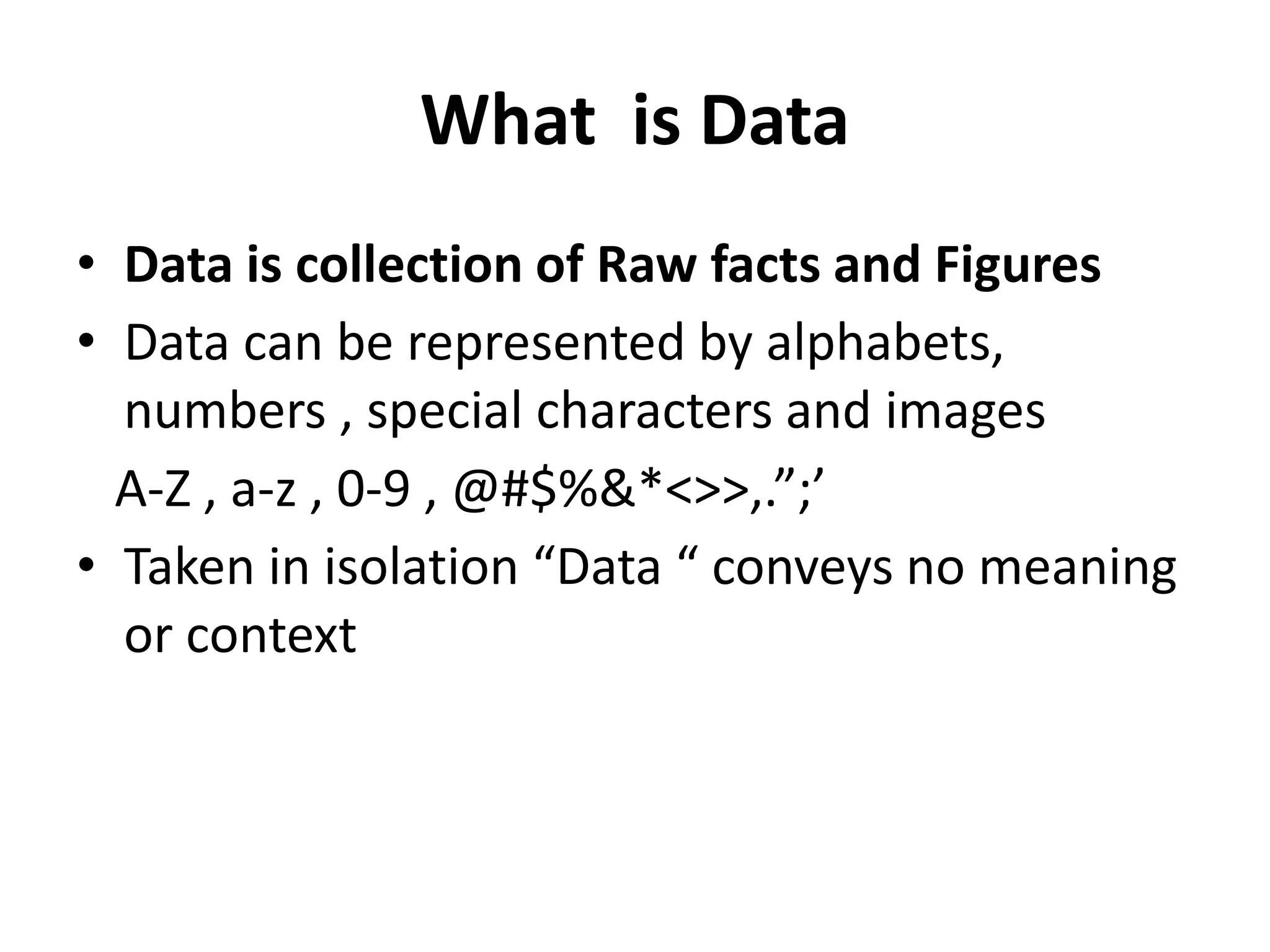Information System Concepts Ppt