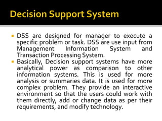 Information system, Component of Information system, by Ravi Poswal | PPTX