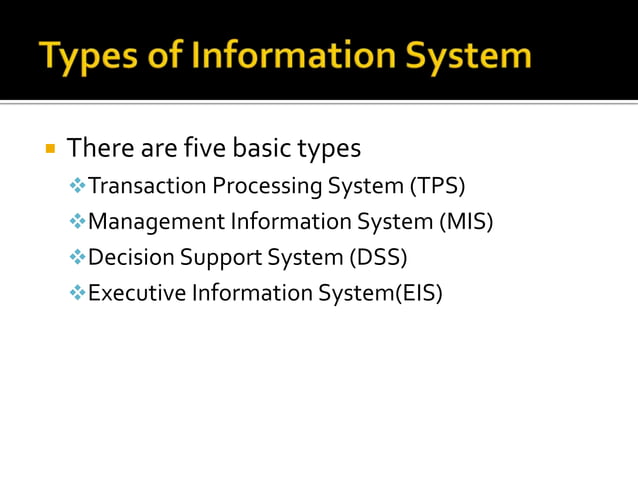Information system, Component of Information system, by Ravi Poswal | PPTX