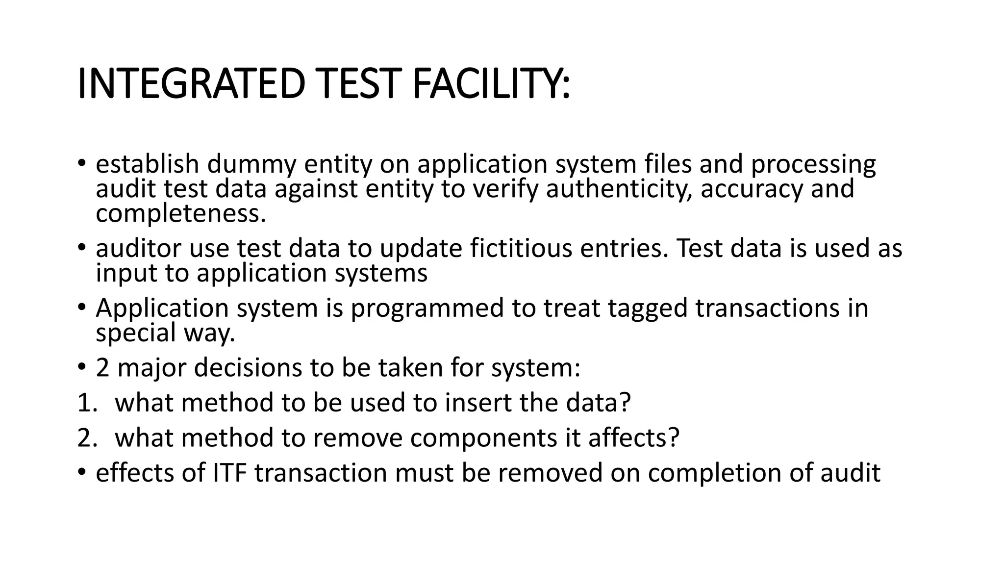 Information system audit | PPT
