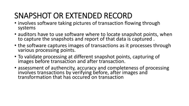 Information system audit | PPT