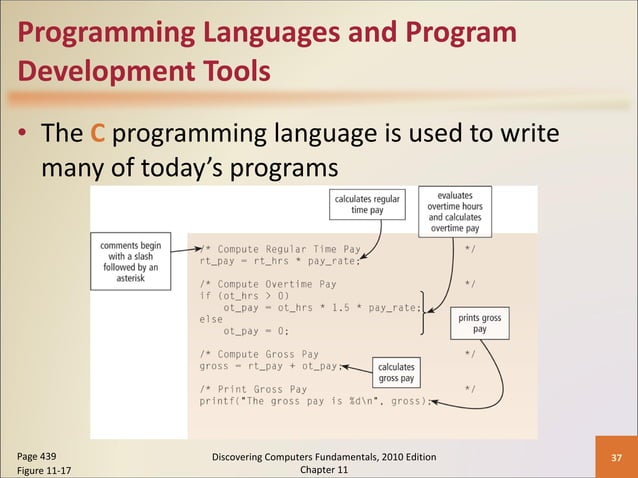 Information system development & programming language | PPT