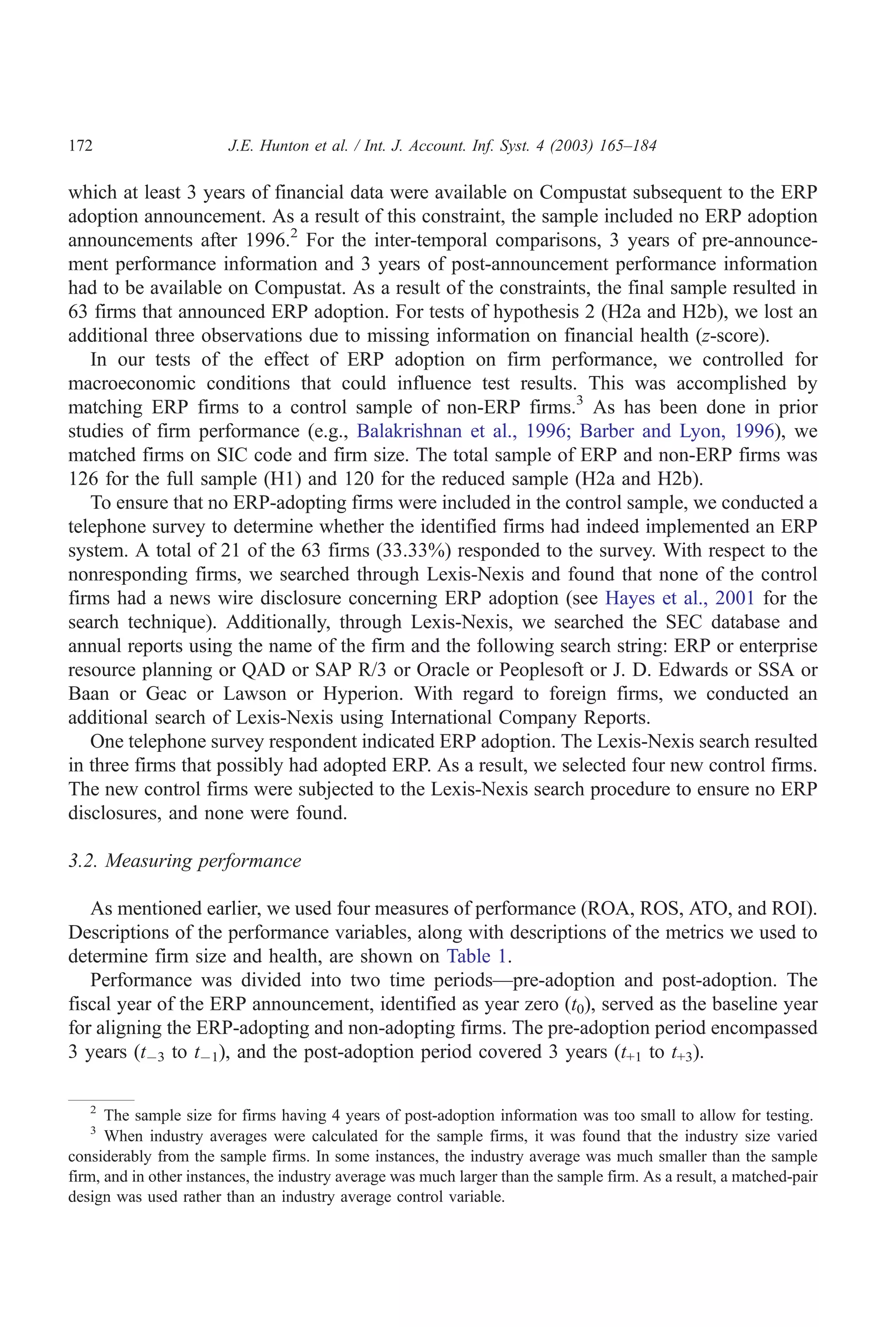 Information system erp | PDF