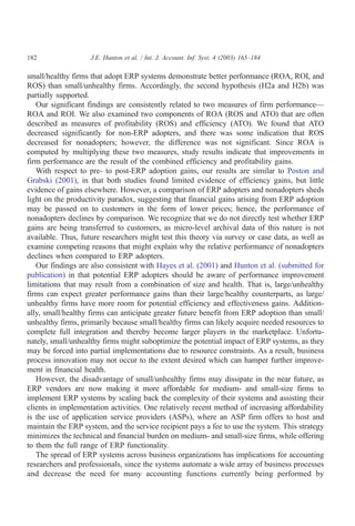 Information system erp | PDF