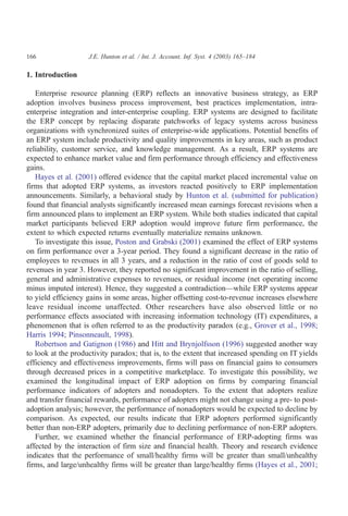 Information system erp | PDF