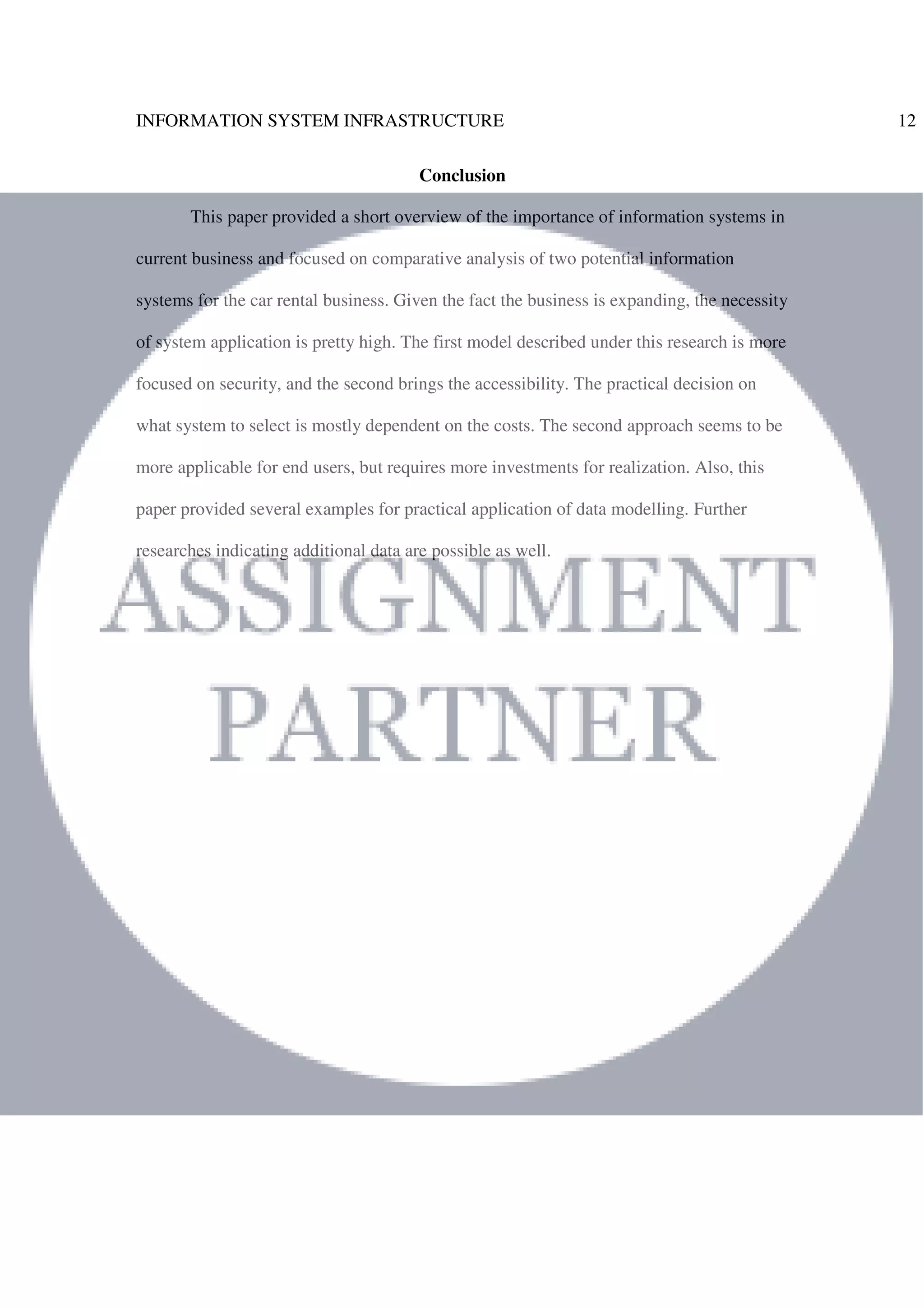 Information system infrastructure | PDF