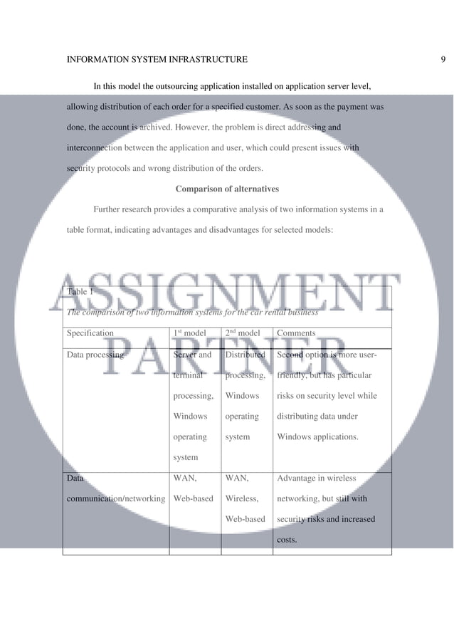 Information system infrastructure | PDF