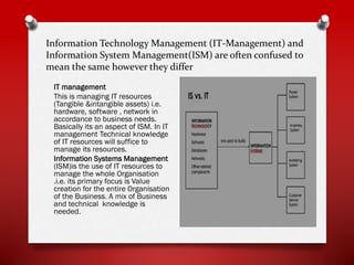Information system management the new version | PPT