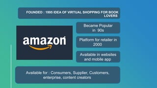 Information system of amazon | PPTX
