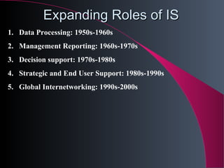 Information systems | PPT