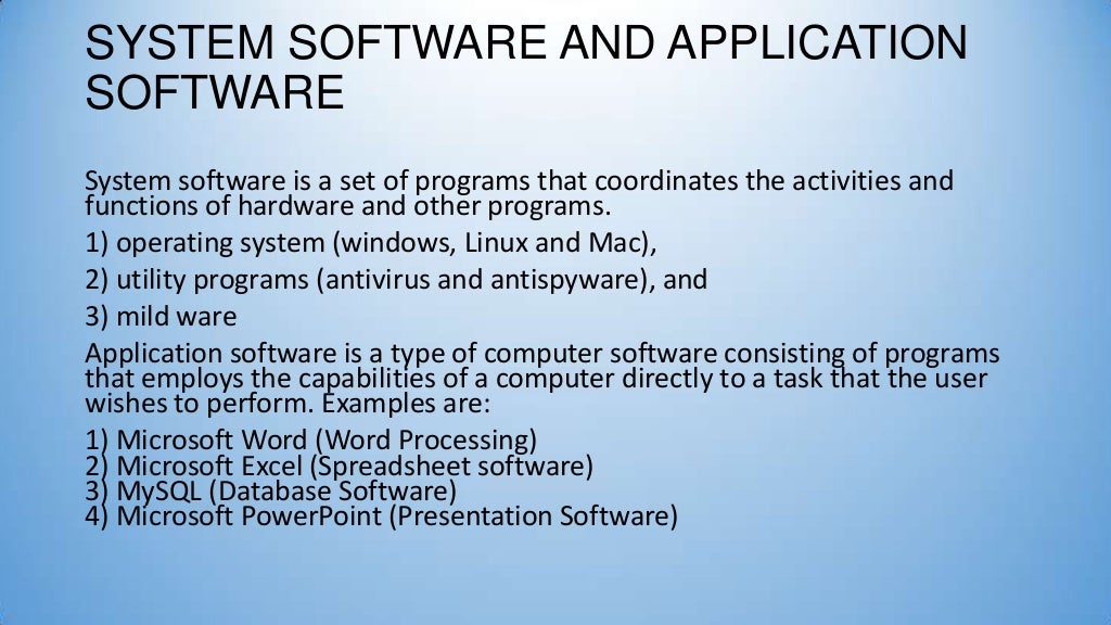 Information systems, course project