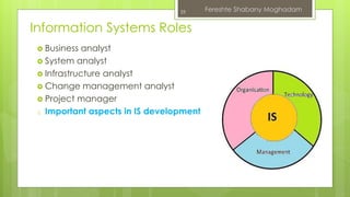 Information systems development methodologies | PPTX