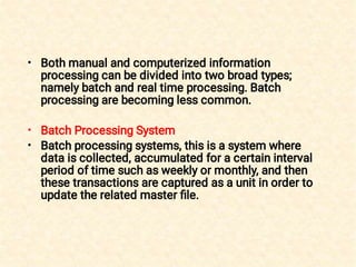 Information systems | PPT