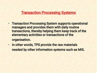 Information systems | PPT