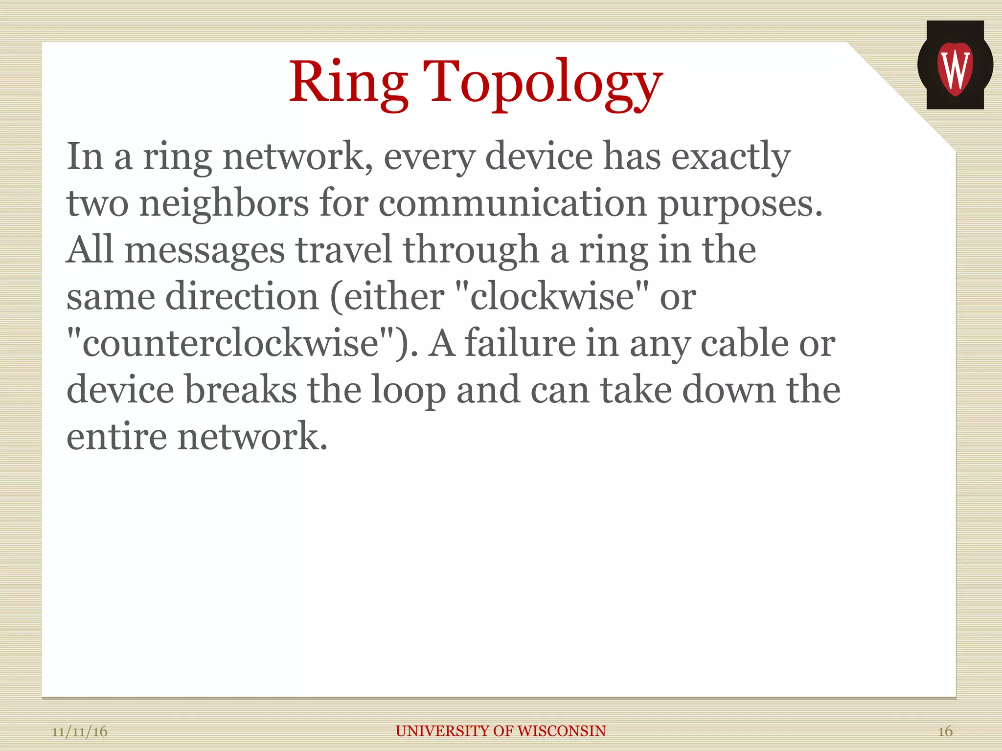 Network Design, Common Network Terminology and Security Implications | PPT