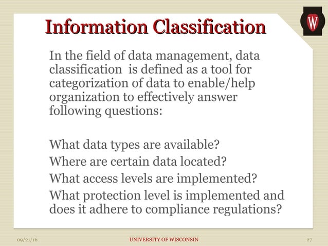 Information Security 365 Policies Data Classification Employee Training And Awareness Ppt
