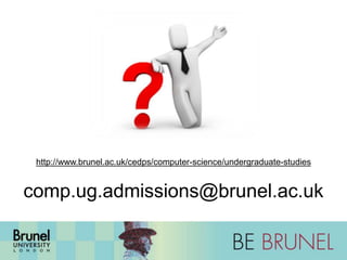 Information systems and computing at brunel university | PPT
