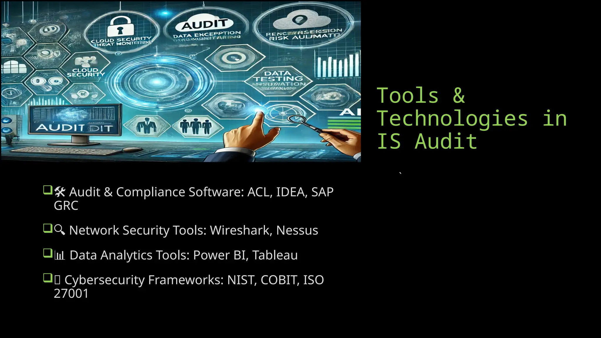INFORMATION SYSTEMS AUDIT for understanding | PPTX