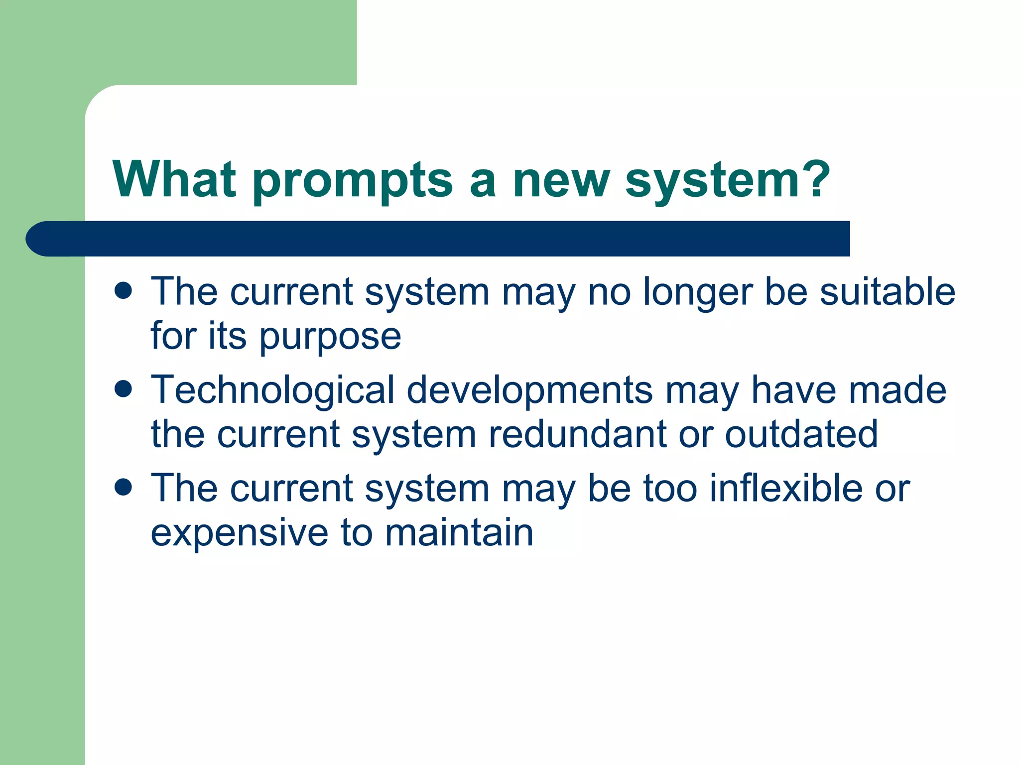 Information Systems Lifecycle | PPT