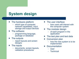 Information Systems Lifecycle | PPT