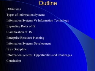 Information systemspresentationfinal | PPT