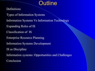 Information system | PPT