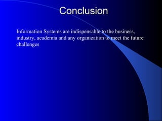 Information systemspresentationfinal | PPT