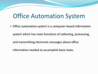 Information systems quiz 3 | PPTX