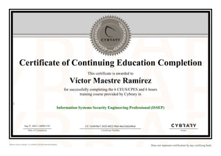 Information Systems Security Engineering Professional (ISSEP) | PPT