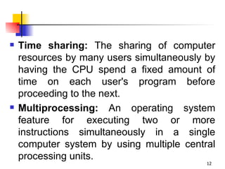 Information systems software | PPT | Operating Systems | Computer Software and Applications