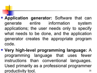 Information systems software | PPT | Operating Systems | Computer ...