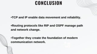 Information Systems (TCP and IP) Transmission Control Protocol (TCP) and Internet Protocol (IP ...