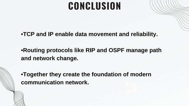 Information Systems (TCP and IP) Transmission Control Protocol (TCP ...