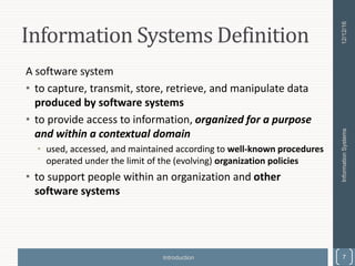 Information Systems | PPT