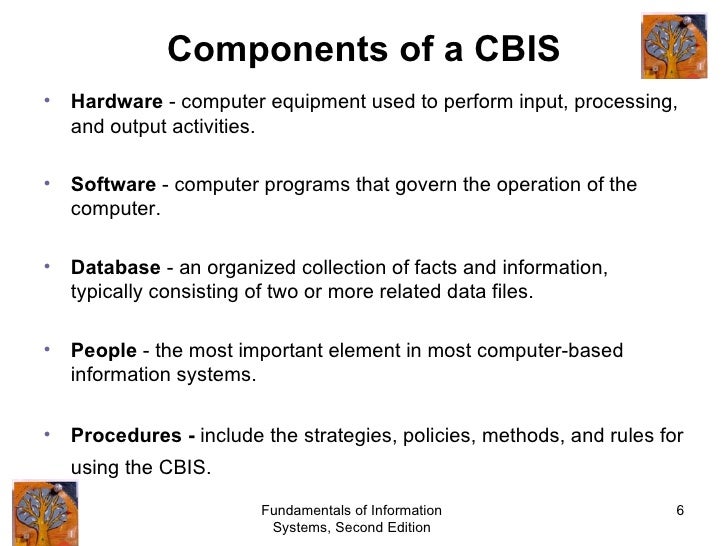 Computer Based Information System Computer Based Information System