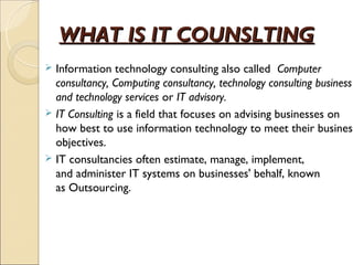 Information technology | PPT