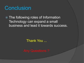 Information Technology | PPTX