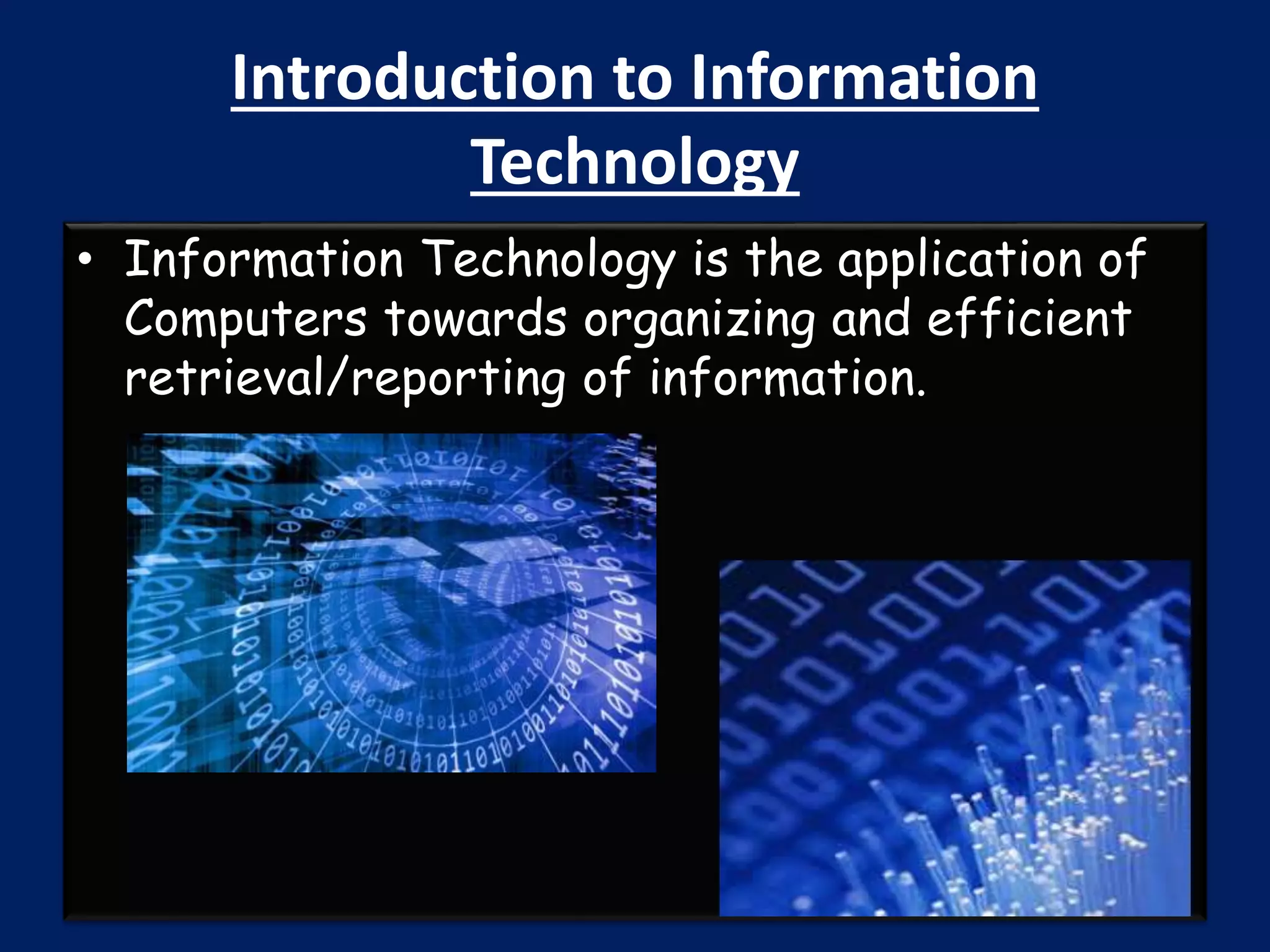 Information technology | PPTX