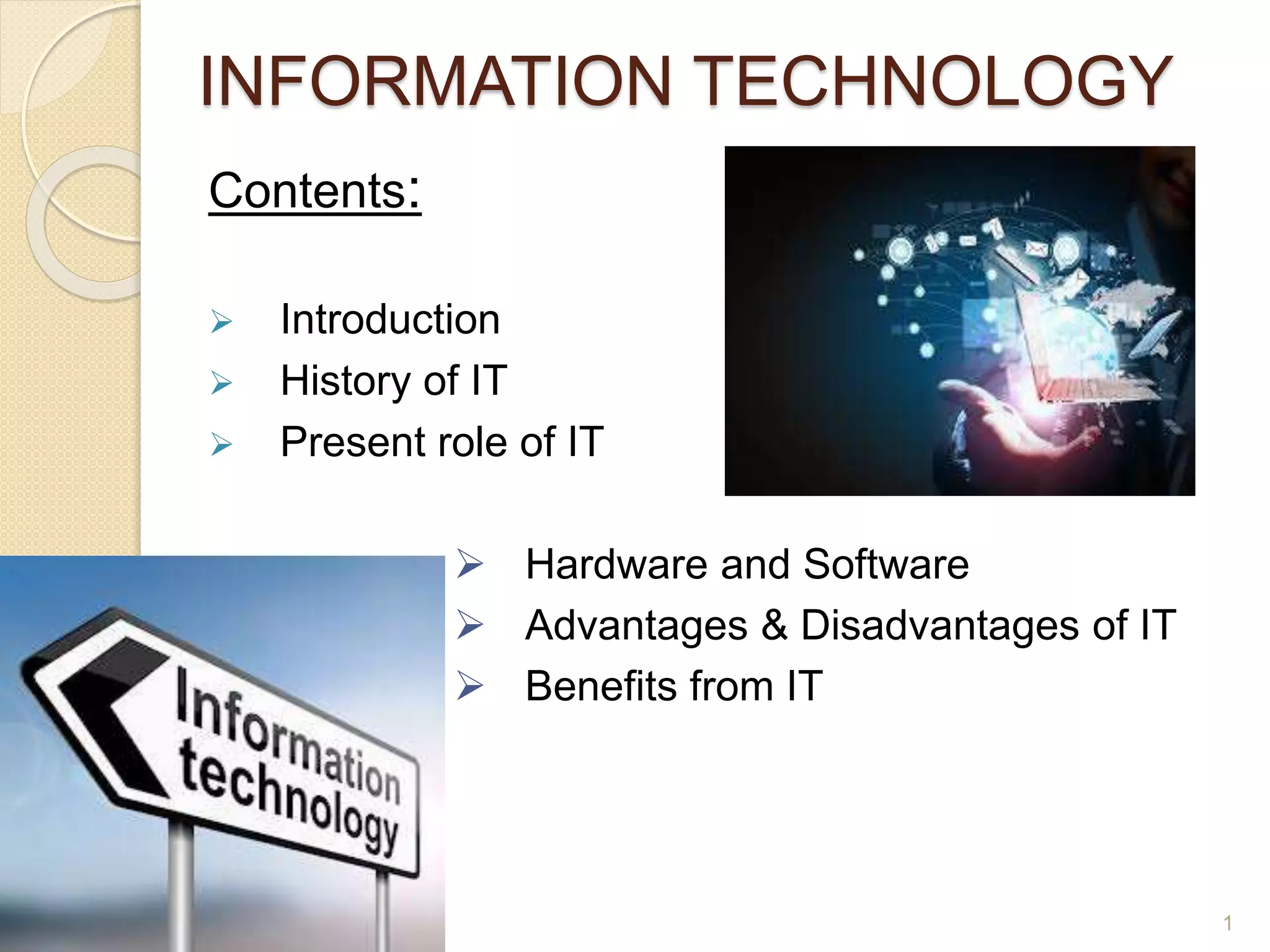 Information technology | PPTX
