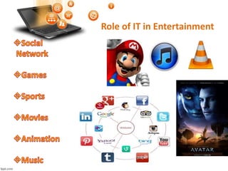 Role of Information technology in todays era | PPTX