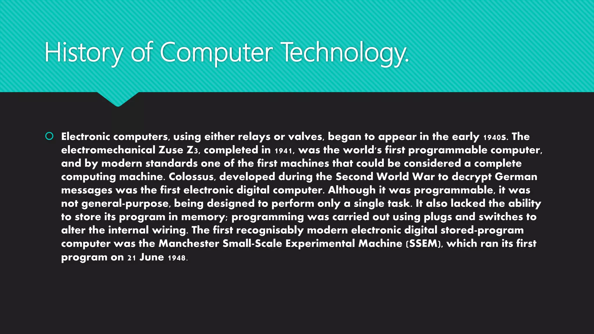 Information Technology PowerPoint Project | PPTX