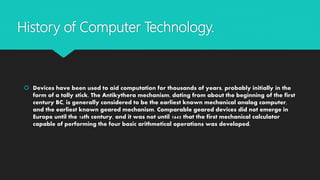 Information Technology PowerPoint Project | PPTX