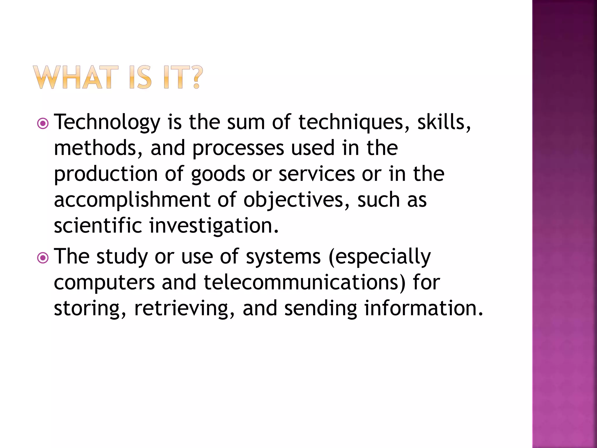 Information technology | PPT