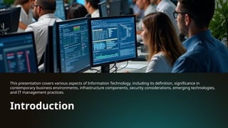 Basic Information Technology Instructions | PPTX