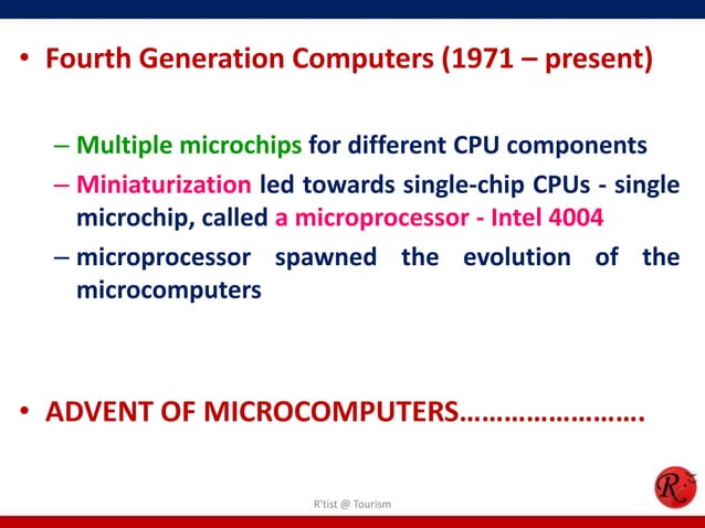 Information technology evolution | PPT