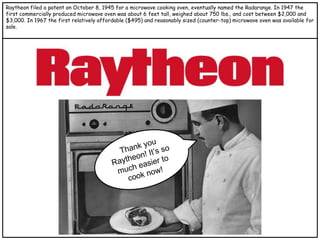 The Invention of the Microwave Comic | PPTX