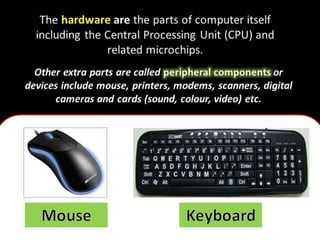 Information technology - Types of computer & Input - Output Devices | PPT