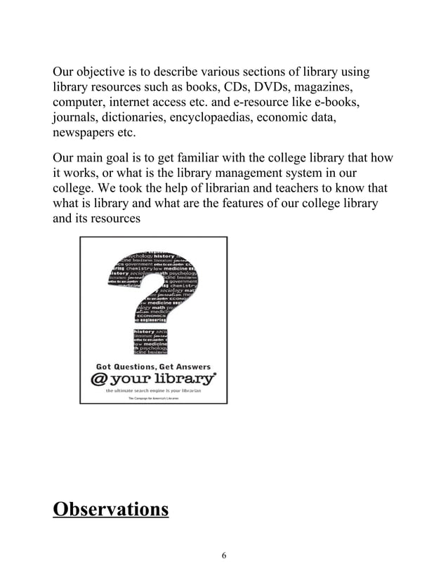 College library: how it works | PDF